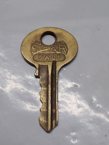 Star Lock Key # 5AUI C010603M for House Desk Drawer Trunk Mailbox ...