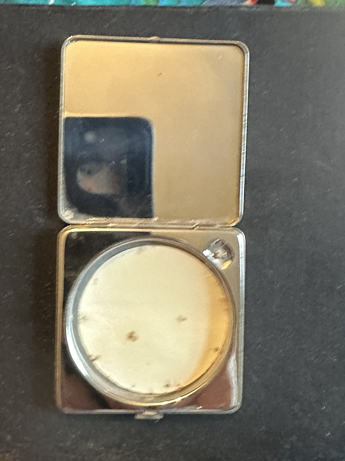 Pair Of Vintage Coty miniature powder compacts With Mirrors. One With ...