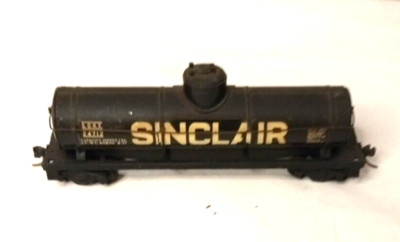 HO Scale Model Railroad Sinclair Oil Tanker, Almost Completely Metal ...