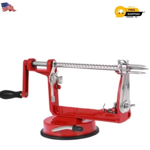 3in1 Kitchen Tool Apple Fruit Corer Slicer Peeler Slinky Machine Potato ...