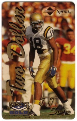 Assets Or : J.J.Stokes (Football) Téléphone Card | eBay