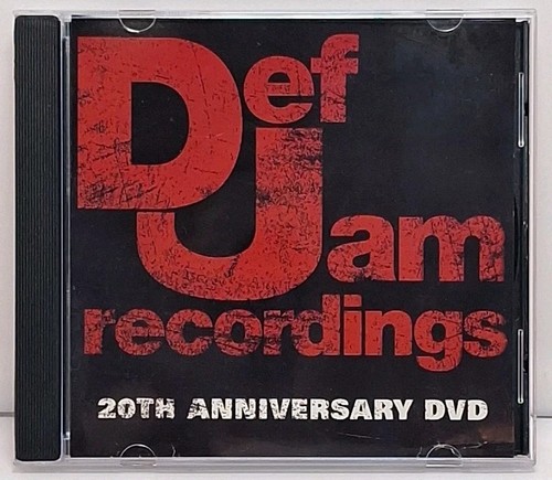 Def Jam Recordings 20th Anniversary DVD LL COOL J DMX KANYE WEST VG++ ...