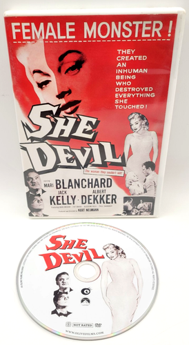 She Devil (DVD, 1957) Mari Blanchard, Kurt Neumann. Sci-Fi Horror ...