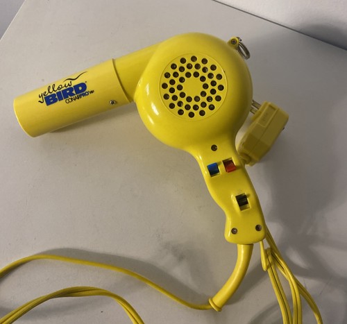 Vtg CONAIR PRO Yellow Bird Professional Hair Blow Dryer Style Tested ...
