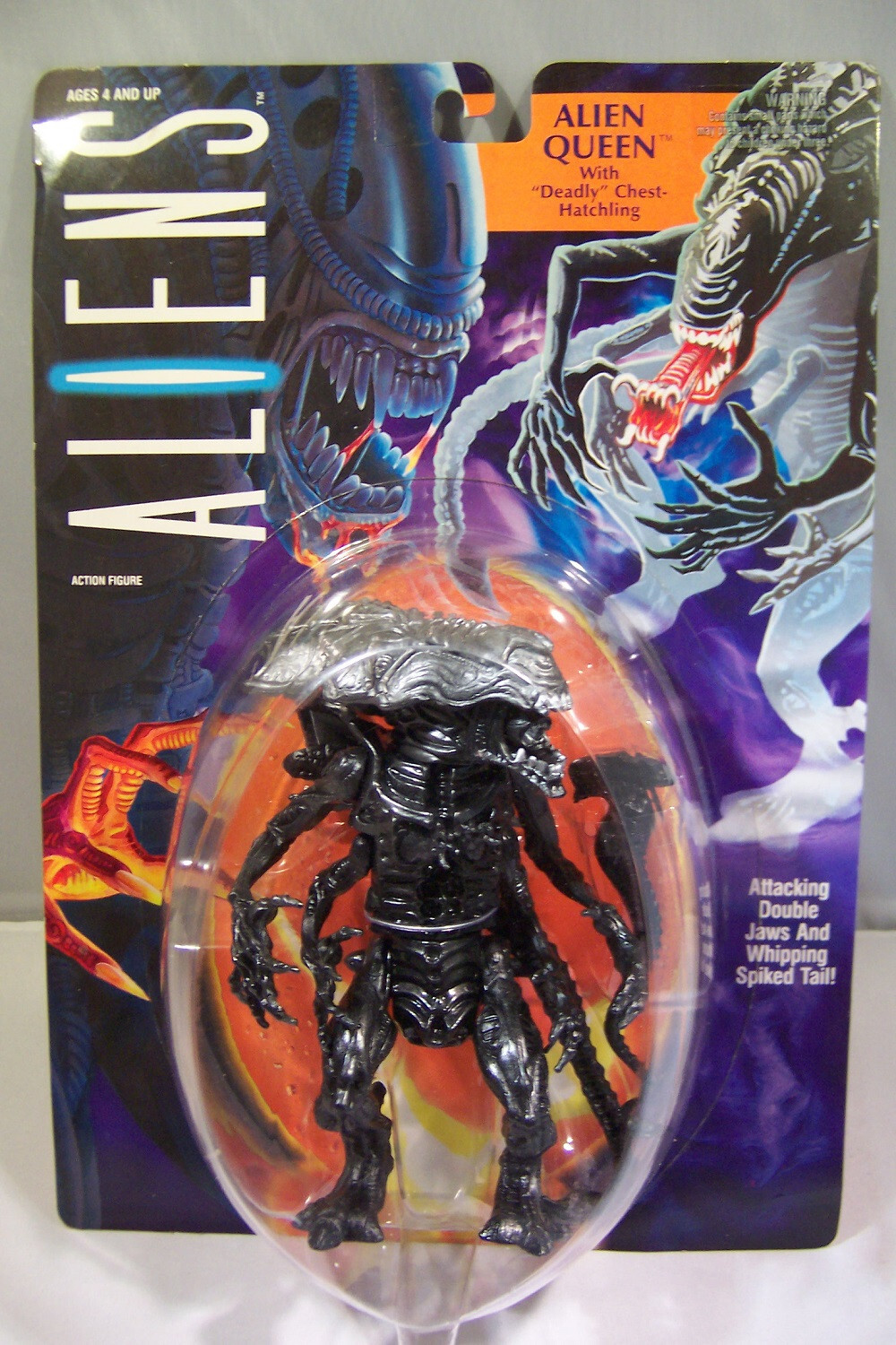 ALIENS: ALIEN QUEEN 6in ACTION FIGURE WITH ATTACKING DOUBLE JAWS ...