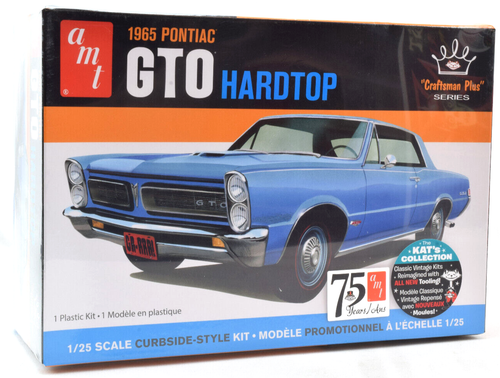 AMT 1965 Pontiac GTO Hardtop - "Craftsman Plus" 1:25 Scale Model Car ...