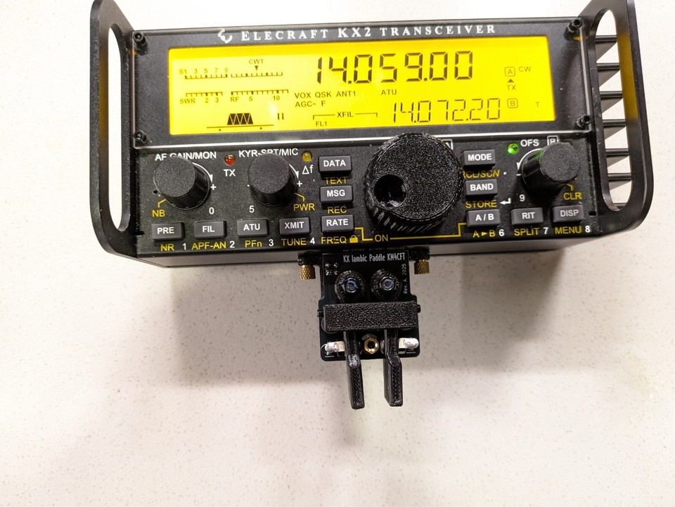 Paddle for Elecraft KX2 and KX3 QRP radio Morse CW Iambic kit, GENUINE ...