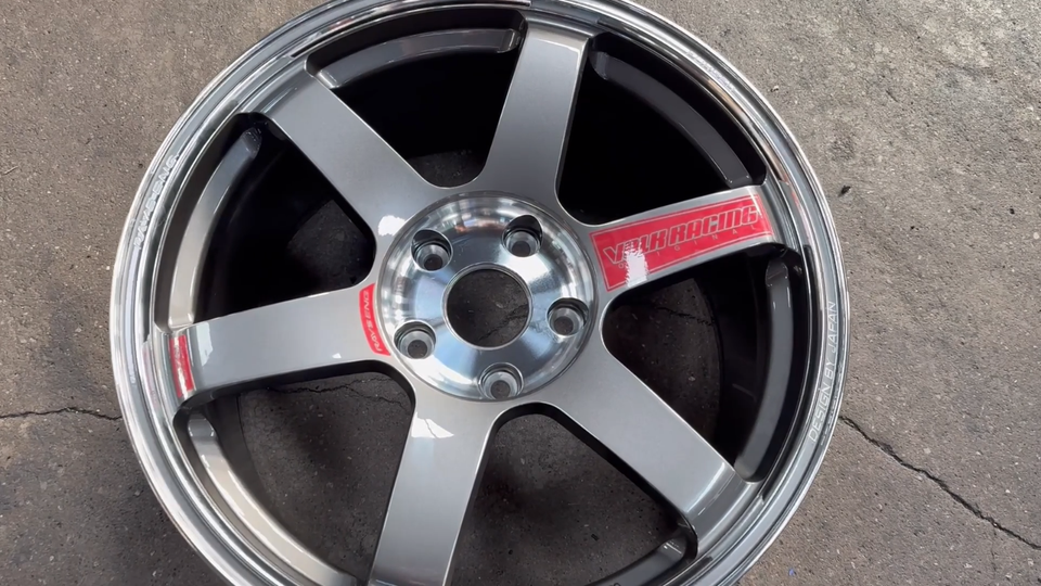 New 18" Staggered AOW TE37 SL 5x120 BMW (4 Wheel) E90 E92 F30 F32 F10 ...