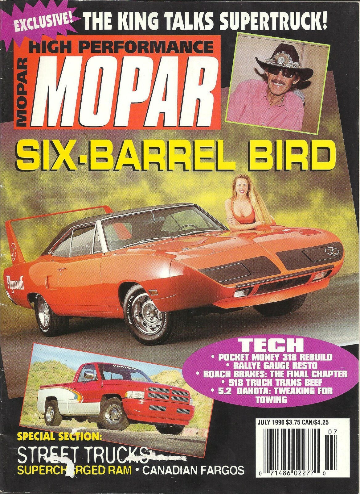 High Performance Mopar magazine July 1996 very good condition Dodge Plymouth Chr | eBay