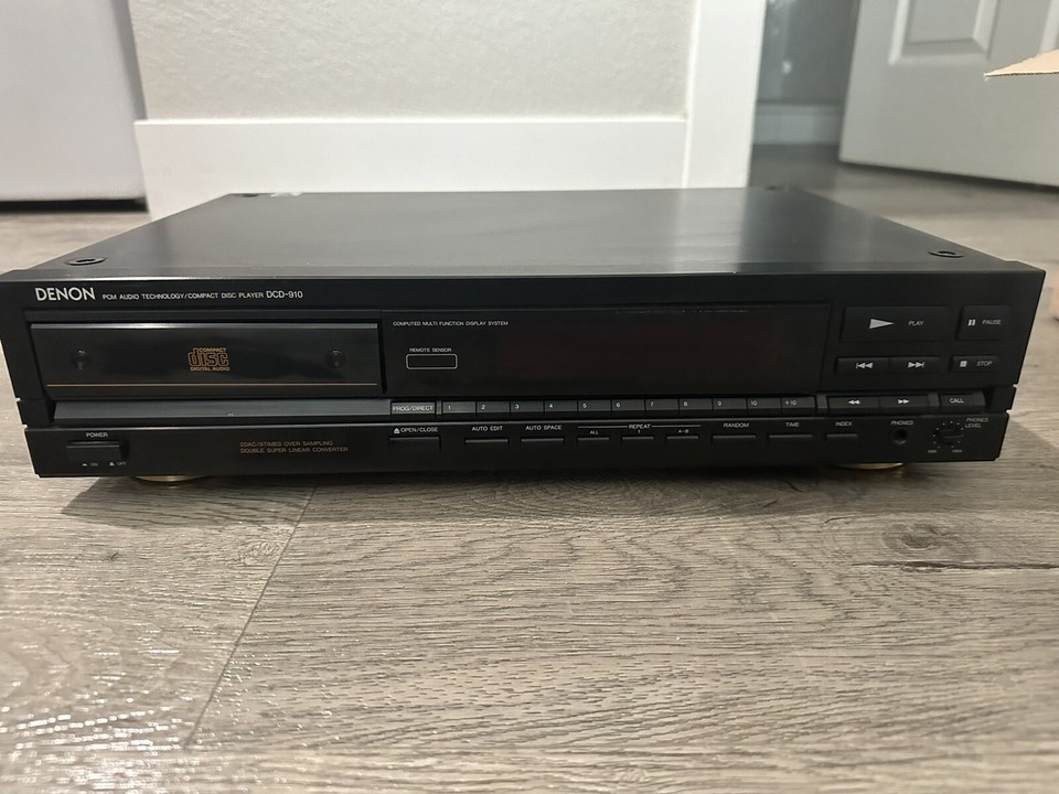 Denon DCD-910 PCM Audio Technology/compact Disc Player -No Remote ...