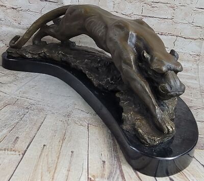 Sculpture Statue Large Puma Cougar Panther Lion Outdoor Backyard 100% ...