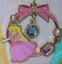 USJ Super Nintendo World Princess Peach Daisy Rosetta Metal charm set ...