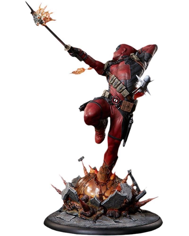 DEADPOOL Heat Seeker SIDESHOW EXCLUSIVE Premium Format Statue NEW 365/ ...