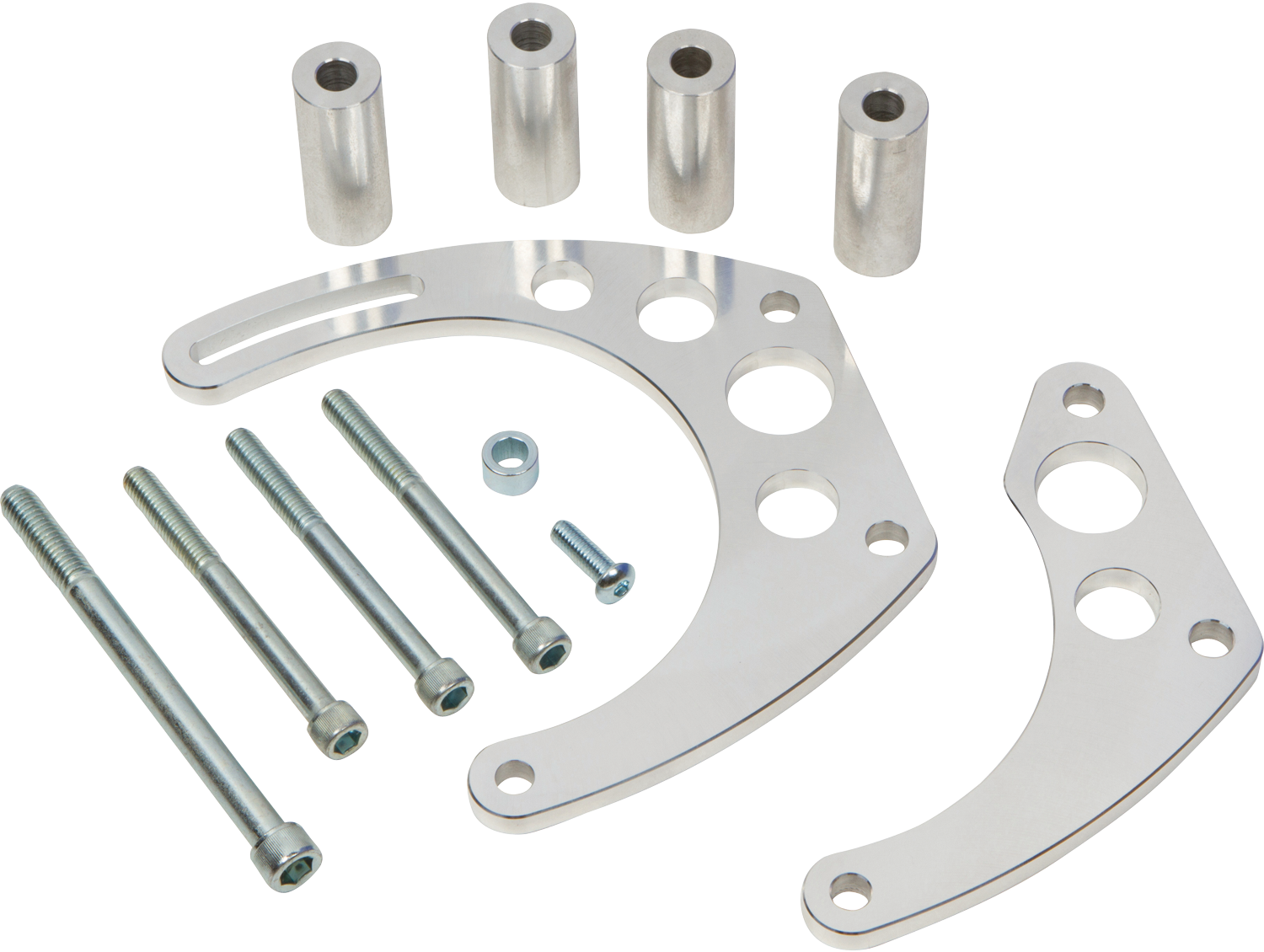 Big Block Chevy Alternator & Power Steering Bracket Combo Pack Short WP ...