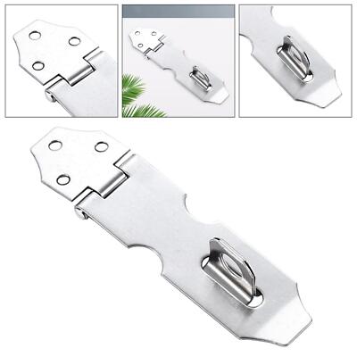 Door Lock Hasp Latch Heavy Duty Padlock Hasp Latch for Container Chests ...