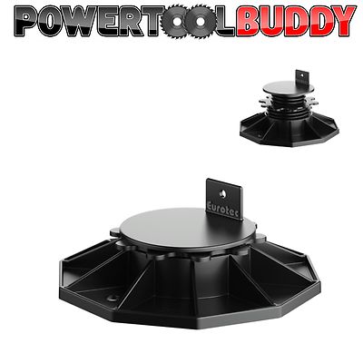 Eurotec Adjustable Height Strong Levelling Garden Shed Decking Feet 35 ...