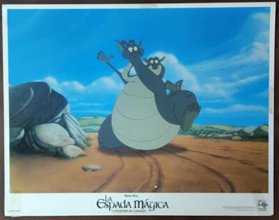 Dragons Devon & Cornwall cartoon QUEST FOR CAMELOT original 1998 Lobby ...