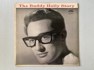 Buddy Holly • COVER ONLY* The BUDDY HOLLY Story • Coral Records • Mono ...