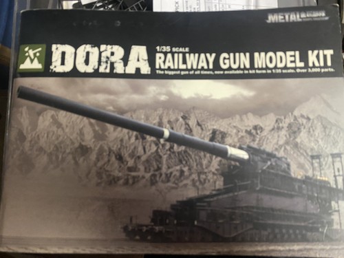 RARE HUGE BUILT 1:35 Soar Art Workshop WWll German Dora Super Heavy ...