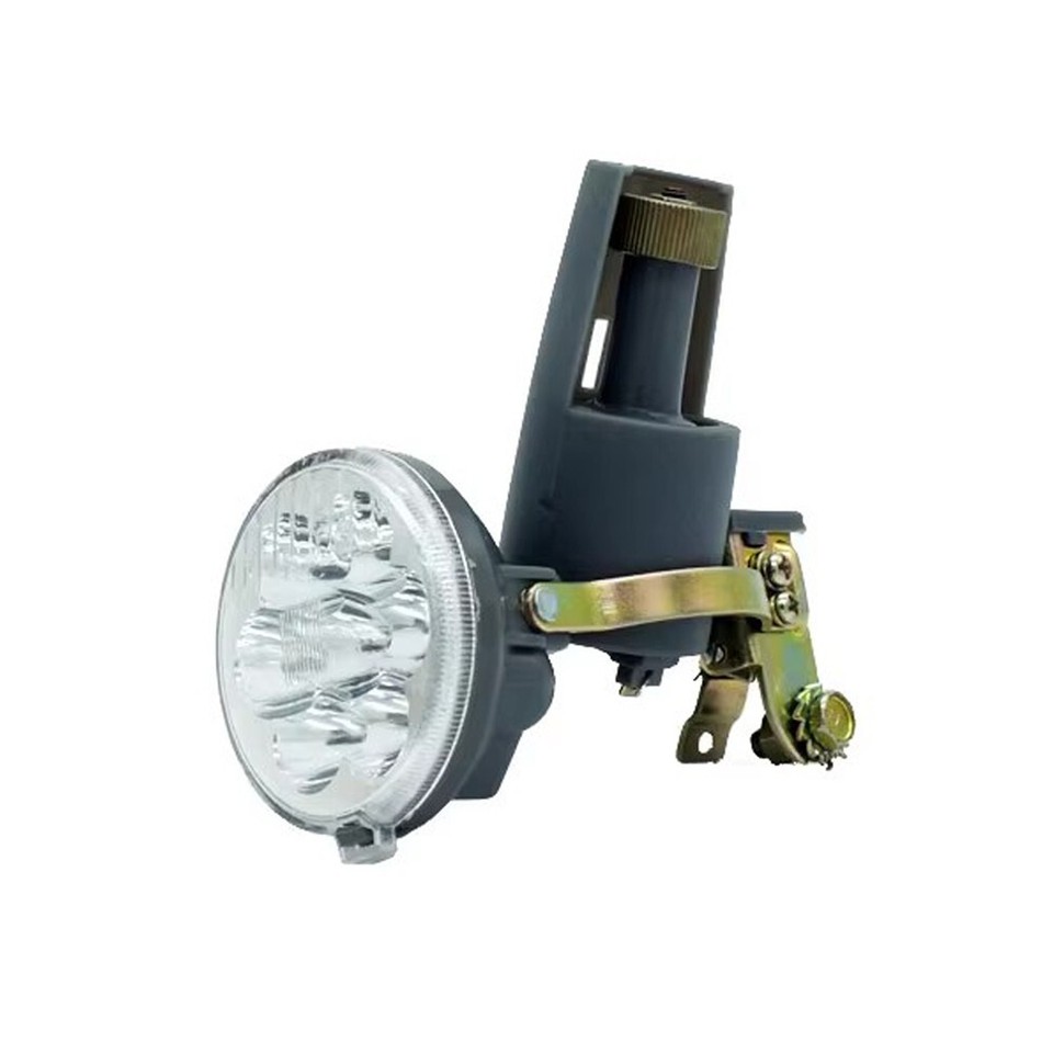 6 LED Bicycle Motorized Bike Friction Generator Dynamo Kit Head Light ...