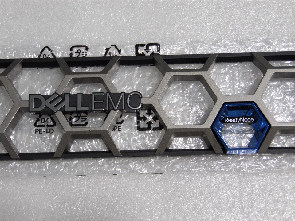 FACEPLATE FRONT BEZEL DELL EMC 2U RACK POWEREDGE SERVER READYNODE WPGGY ...