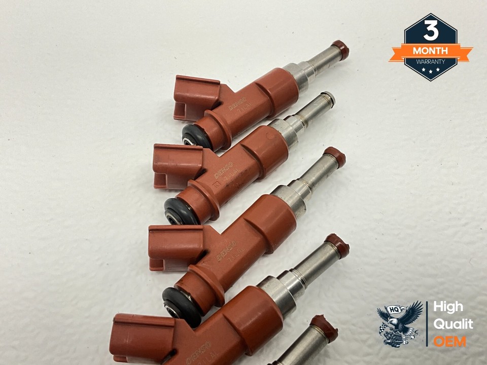 2010 TOYOTA LEXUS OEM DENSO 6 FUEL INJECTORS 23250-31050 | eBay