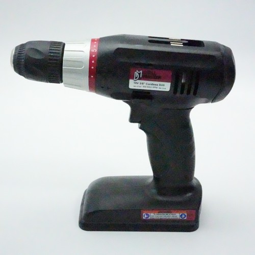 Drill Master 18v 3/8" Cordless Drive 900 RPM Tool Only Untested for ...