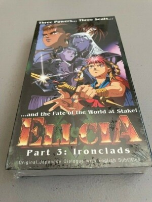 Ellcia Part 3: Ironclads - Subtitled - Japanese Anime VHS New Sealed | eBay