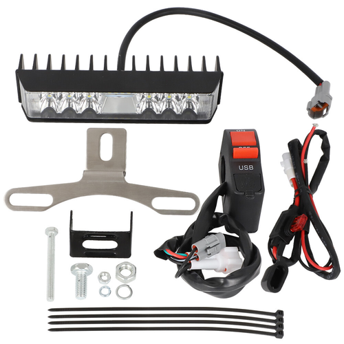 LED Headlight Light Bar Switch Kit For Honda CRF110F CRF230F CRF250F ...