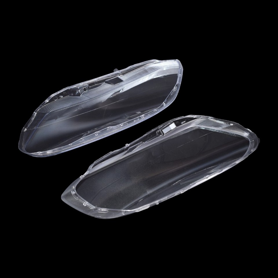 A Pair Headlight Lens Cover+Glue Replacement For Volvo XC60 2014-2017 ...