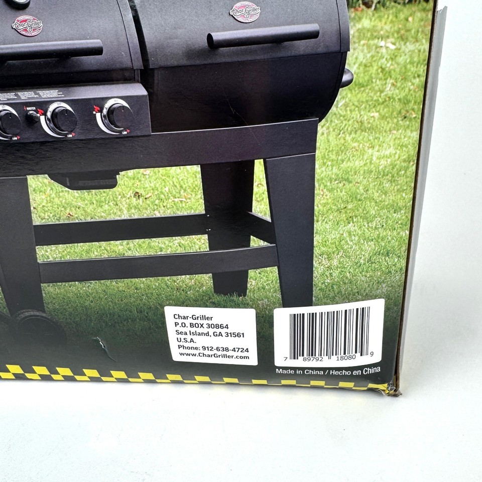 Char-Griller Double Play Grill Cover for Model #5650 With/Without Side ...