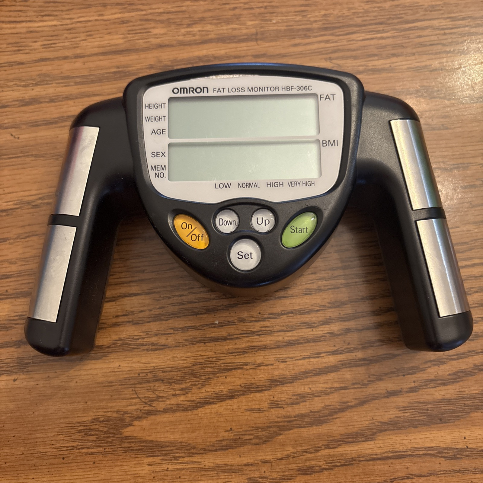 Omron HBF-306C Fat Loss Monitor BMI Body Fat Percent Analyzer Tested ...