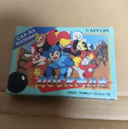 Rockman Famicom FC Capcom Nintendo NES 1988 Video Game From Japan | eBay