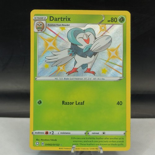 Pokémon TCG Pokémon Dartrix Dartrix Shiny Holo Rare Holo | eBay UK
