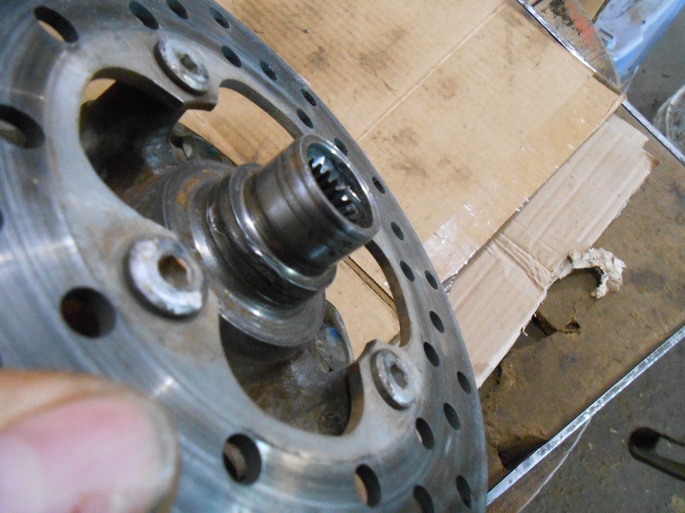 Honda Rincon 680 TRX680 TRX 680 2018 18 front hub wheel lug nuts brake ...