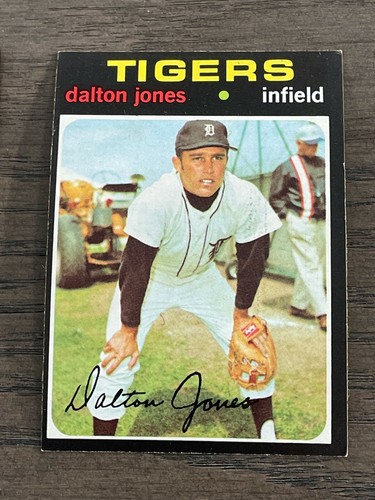 1971 Topps Dalton Jones #367 Detroit Tigers (A) | eBay