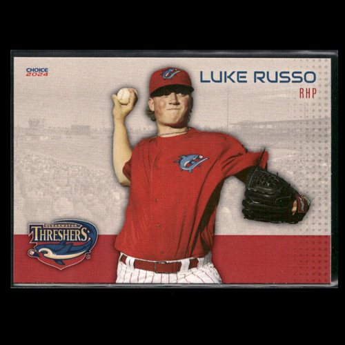 Luke Russo 2024 Clearwater Threshers Team Set Baseball Card MLB NM | eBay