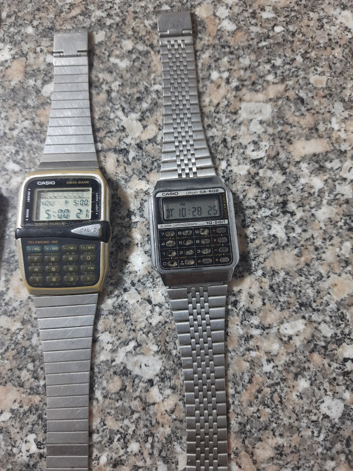 Lot Of 6 Casio Calculator( CA-602 / C-701 / C-801 / Data Bank / 2 ...