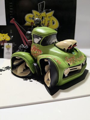 speed freaks terry ross Rays Rapid Record Tow Truck, Hot Rod Statue | eBay