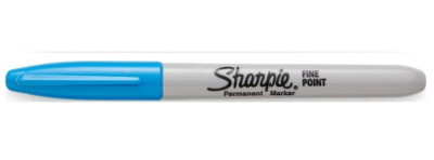 Sharpie Fine Point Permanent Marker Pen Colour Burst Brilliant Blue | eBay