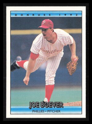Joe Boever 1992 Donruss #493 Philadelphia Phillies | eBay