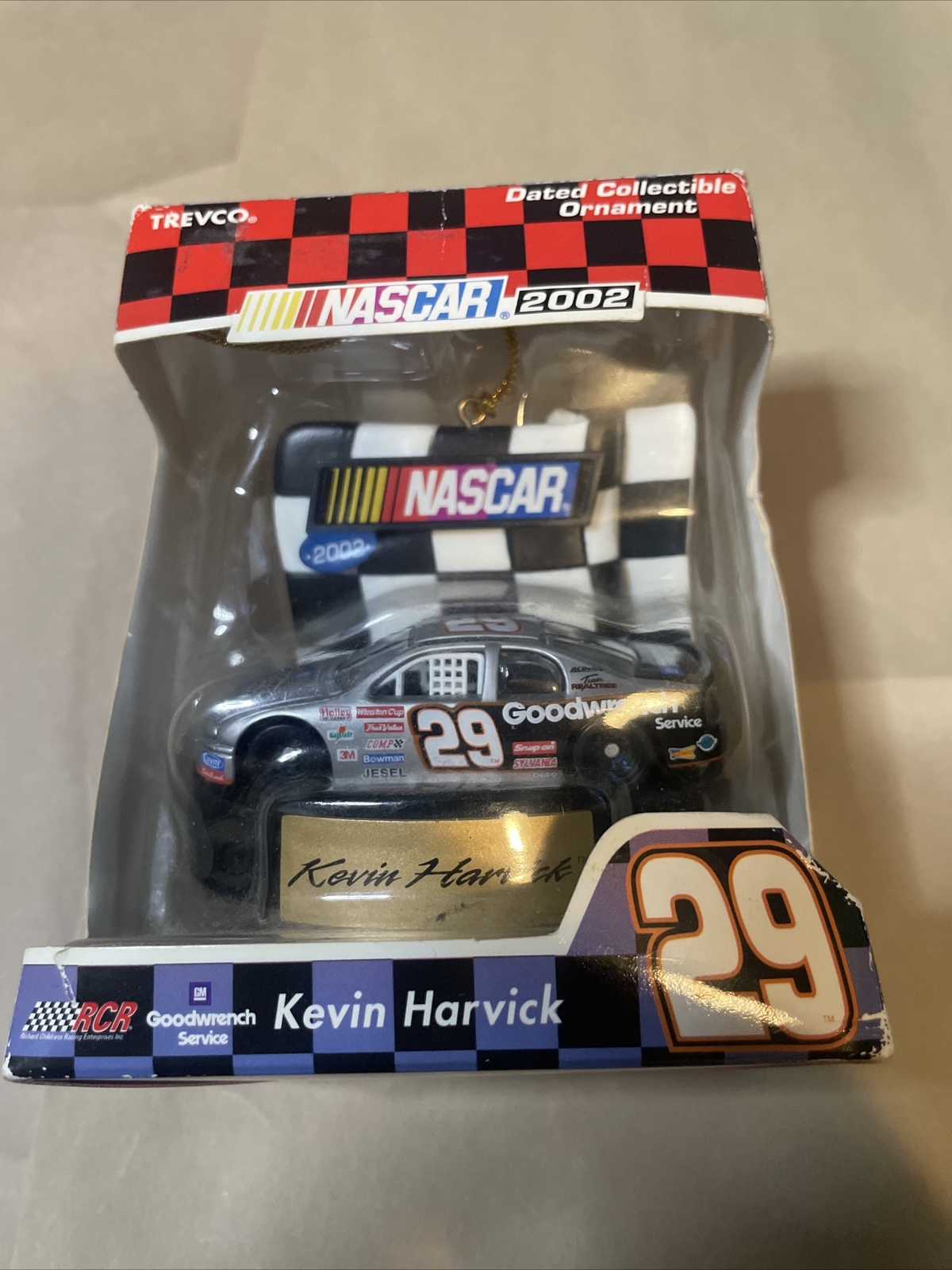 Nascar #29 Kevin Harvick Christmas Tree Ornament | eBay