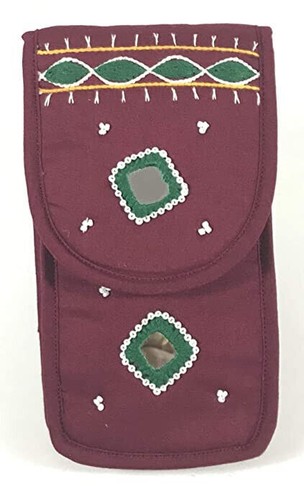 Embroidered & Handmade Stylish Mobile Sling for Women & Girls Multi ...