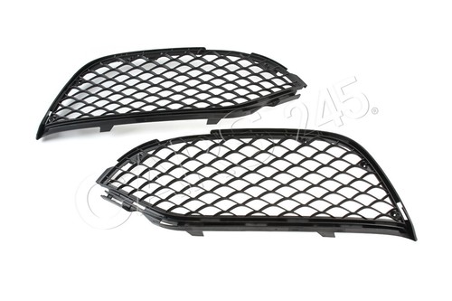 Original MERCEDES A205 vorne Stoßstange Gitter unten links+rechts ...