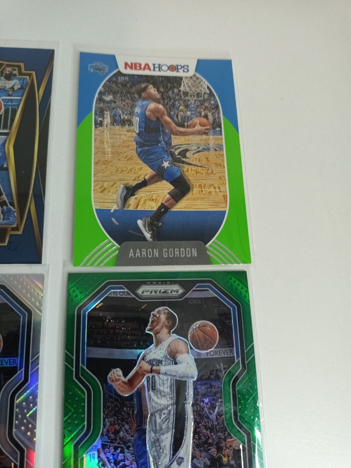 Aaron Gordon Nba Cards Silver Prizm Mosaic Contenders Green Cracked Ice ...