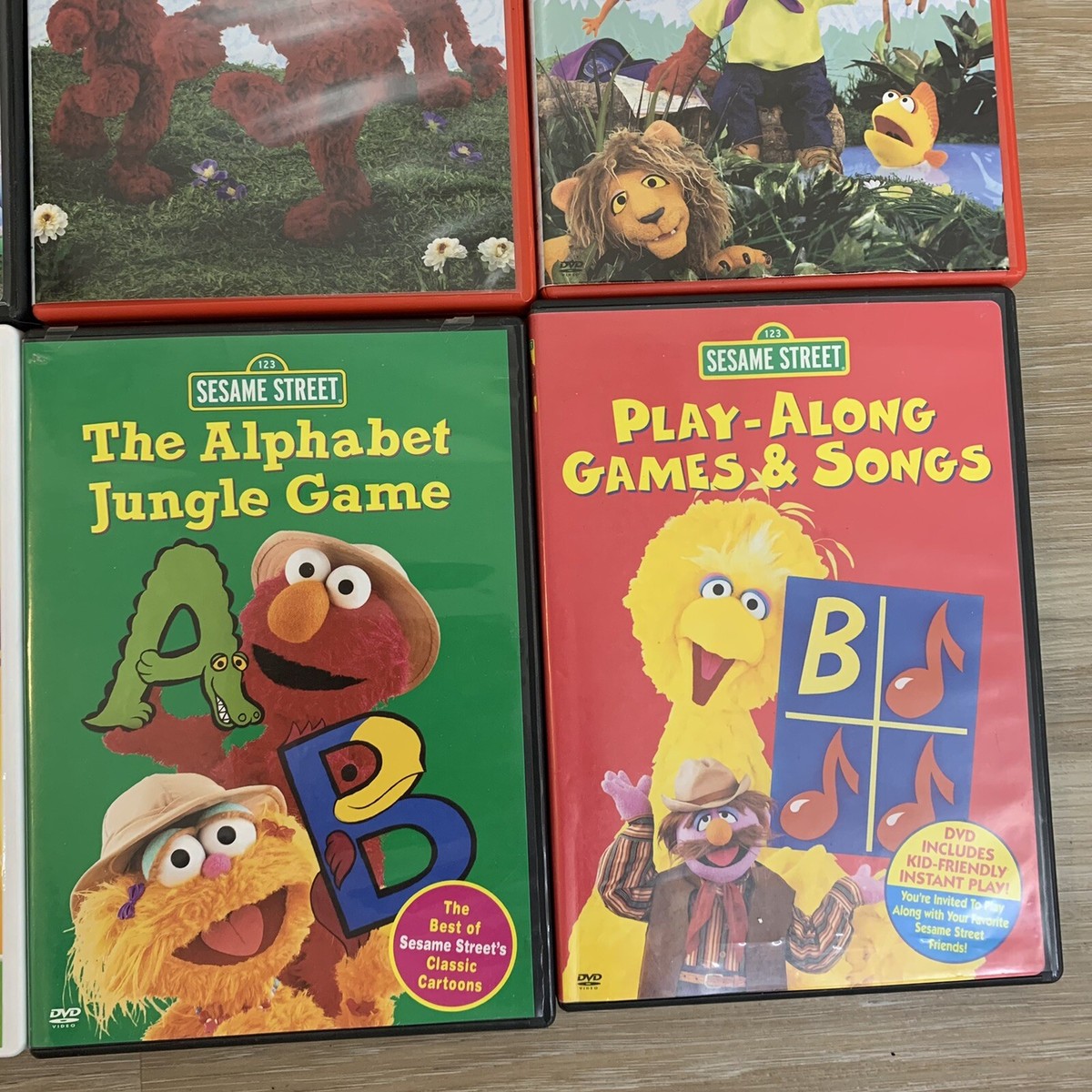 Sesame Street Play Along Games And Songs Dvd