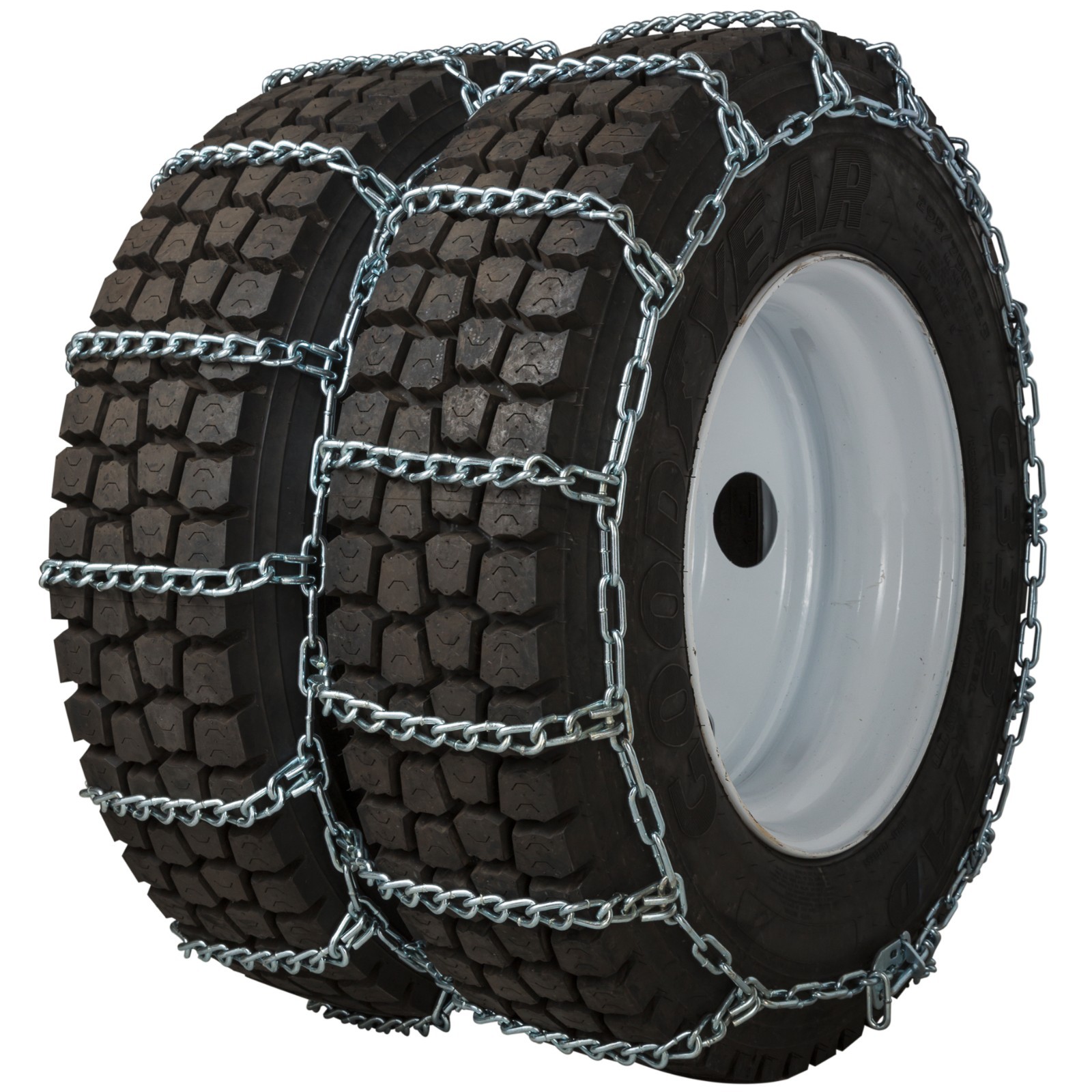 Quality Chain 4255 Dual/Triple 8mm Link Non-Cam Tire Chains Traction ...