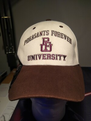 Pheasants Forever University Cap Bird Long Feather Colchicus Hunting ...