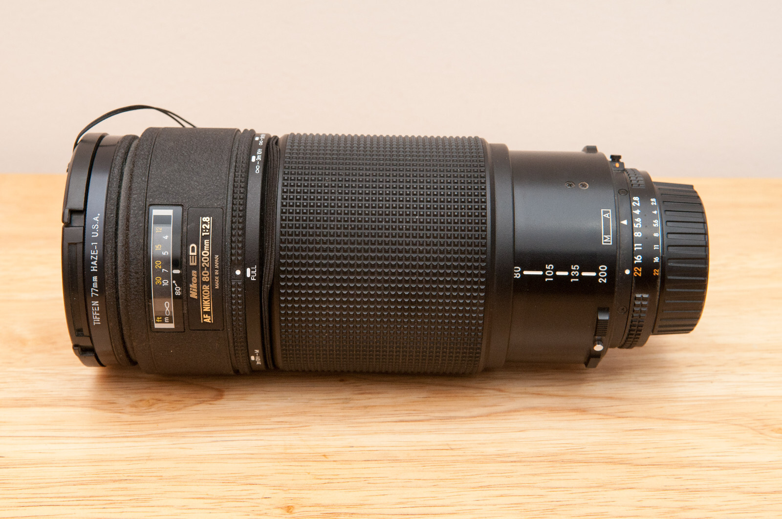 Nikon Nikkor AF 80 200mm F2 8 ED Lens W Tiffen Haze 1 Filter EBay nikon-nikkor-af-80-200mm-f2-8-ed-lens-w-tiffen-haze-1-filter-ebay