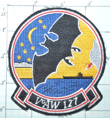 U.S. NAVY VAW-127 AIRBORNE CARRIER EARLY WARNING SQUADRON PATCH | eBay